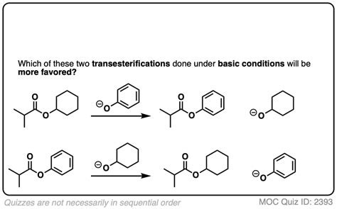 Transesterification Master Organic Chemistry