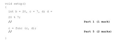 Solved Consider The Following Program Int A 5 Void Bar