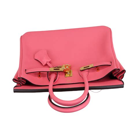 Hermes Swift Birkin 25 Rose Azalee Ghw Bag Religion
