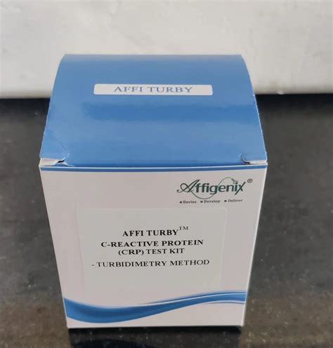 AFFI TURBY C Reactive Protein CRP Test Kit Turbidimetry Method At