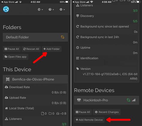 how to set up syncthing on your iphone cloud free file syncing made easy the mac observer