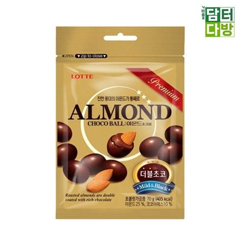 롯데제과 아몬드 초코볼 70g X 10개 홈플러스 택배배송