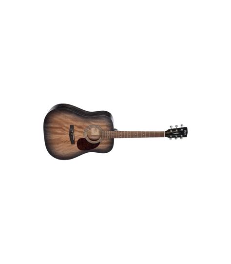 Cort Earth60M OPTB Open Pore Trans Black Burst