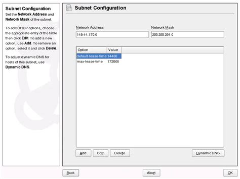 Suse Linux Enterprise Server Sles 10 Installation And Administration Configuring A Dhcp
