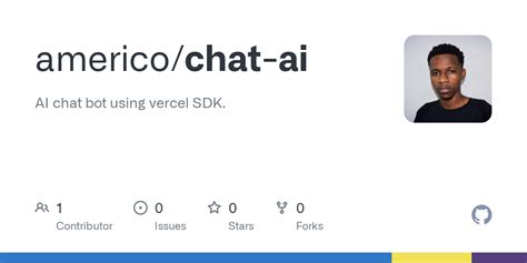 Github Americochat Ai Ai Chat Bot Using Vercel Sdk