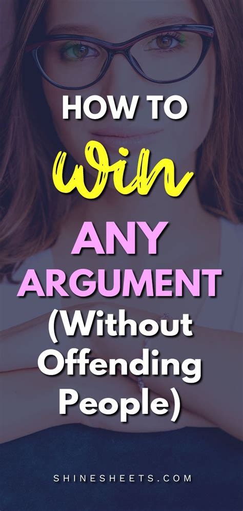 How To Argue And Win Every Time Without Offending Others | Win argument ...