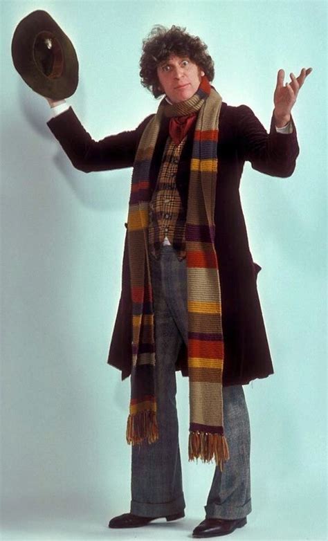 The 4th Doctor. | Doctor who scarf, Doctor outfit, Doctor who
