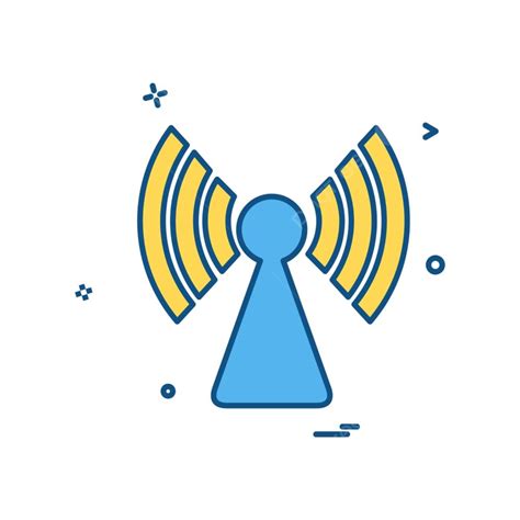 Wifi Design Vector Design Images Wifi Icon Design Vector Connect Flat Design PNG Image For