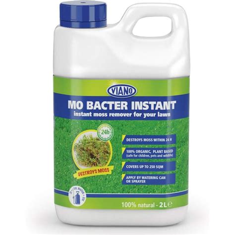 Mo Bacter Instant 2l Organic Moss Killer And Lawn Care