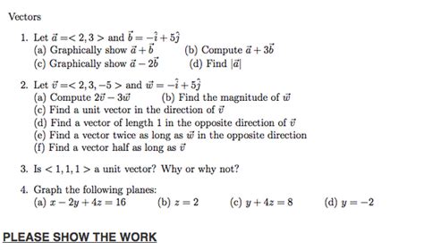 Vectors 1 Let A And B I 5j A