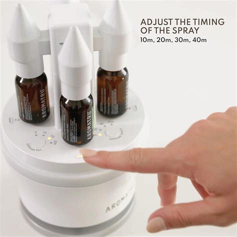 Latitude Run® Smart Aromatherapy Waterless Oil Diffuser With Wifi Capability And App Combine