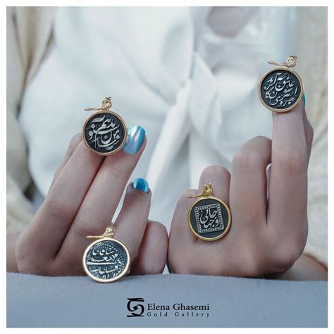 انگشتر سکه قدیمی بالا جوجه گالری طلا النا