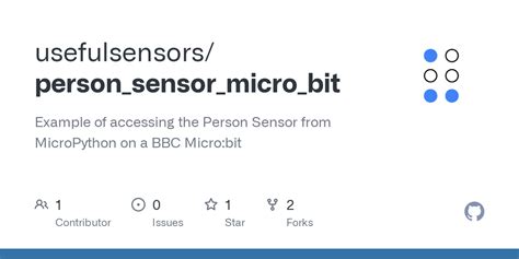 GitHub Usefulsensors Person Sensor Micro Bit Example Of Accessing The Person Sensor From