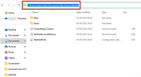 Starfield Save File Location Where To Find