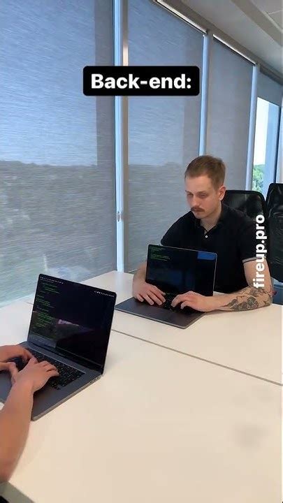 Frontend Vs Backend 😂😂 Tranding Learncoding Frontenddeveloper Backenddeveloper Youtube