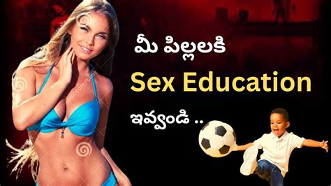 Importance Of Sex Education Motivational Talks Telugu Youtube