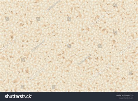Ecru Sherpa Seamless Pattern Plush Texture Stock Vector Royalty Free