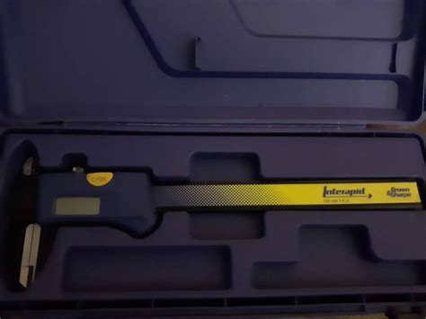 General Brown Sharpe Interapid Digital Calipers Practical Machinist Largest Manufacturing