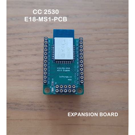 jual zigbee device cc2530 e18 ms1 pcb extension board jakarta barat