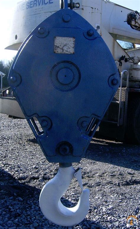 Faun 20 Ton Hook Block Hook Block Crane Part For Sale In Maryland Crane Network