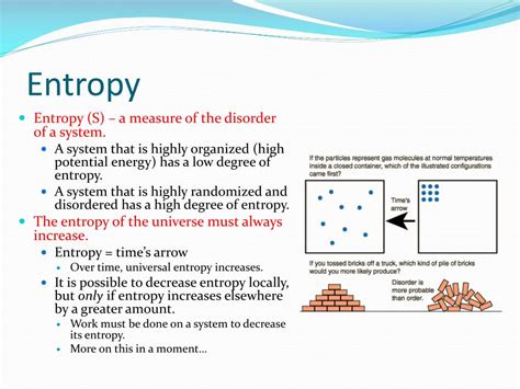 PPT Entropy And Free Energy PowerPoint Presentation Free Download ID
