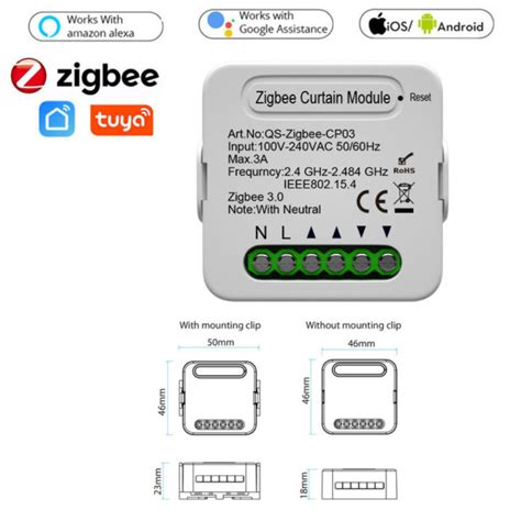 Tuya ZigBee โมดลรเลย3 0ตองทำงานรวมกบ Tuya ZigBee Hub โปรดตรวจสอบใหแนใจวาคณม Tuya