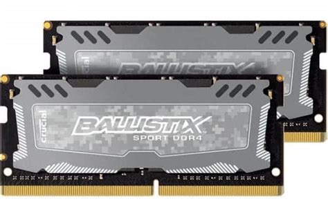 Crucial Officially Announces Ballistix Sport Ddr4 Gaming Ram For Notebooks Techworm