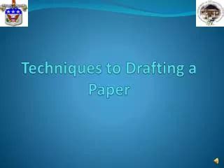 Ppt Introduction To Drafting Powerpoint Presentation Free Download