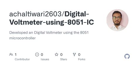 github achaltiwari2603 digital voltmeter using 8051 ic developed an