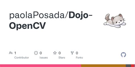 GitHub PaolaPosada Dojo OpenCV