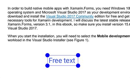 Xamarin Android PDF Viewer View And Review PDF Files Syncfusion