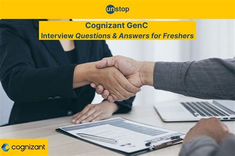 top cognizant genc interview questions and answers for 2025 unstop