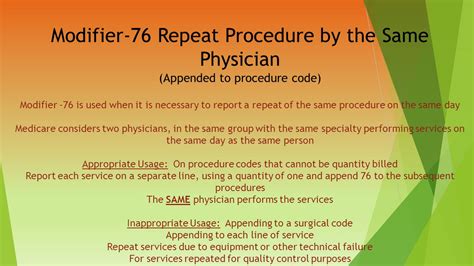 Coding Modifier 76