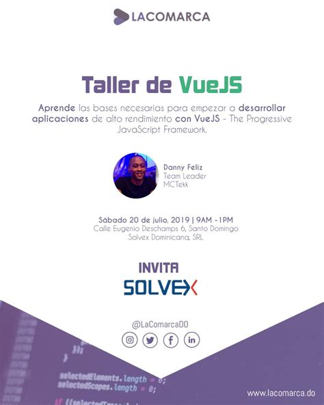 Todo Un éxito El Taller De Vuejs Gracias A La Comarca Por La