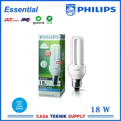 Jual Lampu Philips Essential 18W 18 W 18 Watt 18Watt Putih Di Lapak Casa Teknik Supply Bukalapak