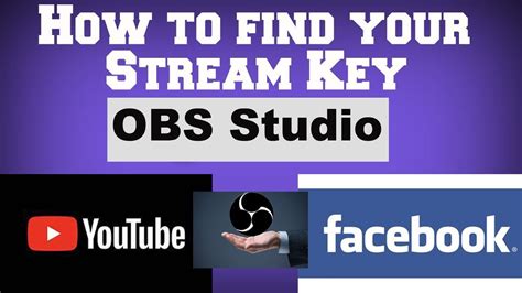 How To Find Your Stream Key Youtube And Facebook YouTube