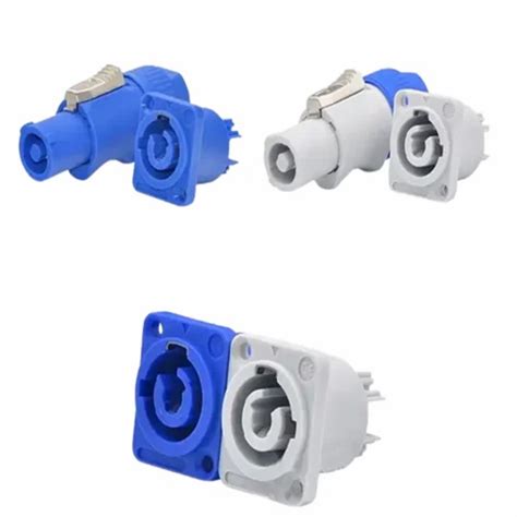 Aluminium Led Display Power Connector Pair For Led Screen Wall
