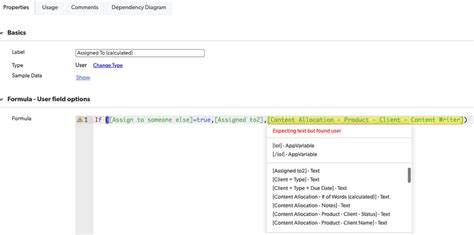Problems With If Statement In User Formula Field Qrew Discussions