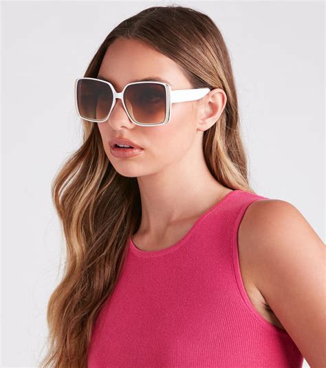 instantly fab oversized square sunglasses and windsor