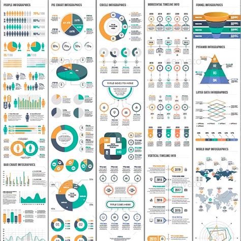 Data Visualization Elements Masterbundles