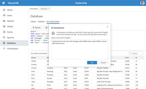 Visual Db — Database Form And Report Builder