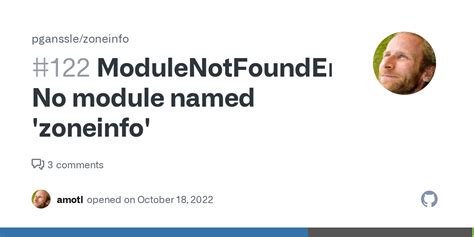 modulenotfounderror no module named zoneinfo · issue 122 · pganssle