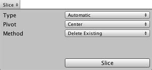 Unity Manual Sprite Editor
