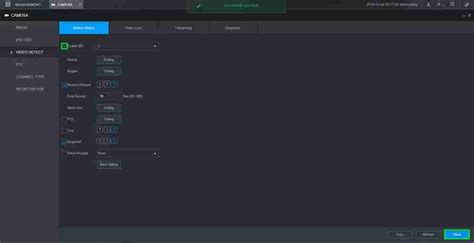 New Gui Motion Record Setup Spyvision Australia