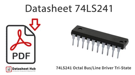 74ls241 Octal Busline Driver Tri State Datasheet Hub