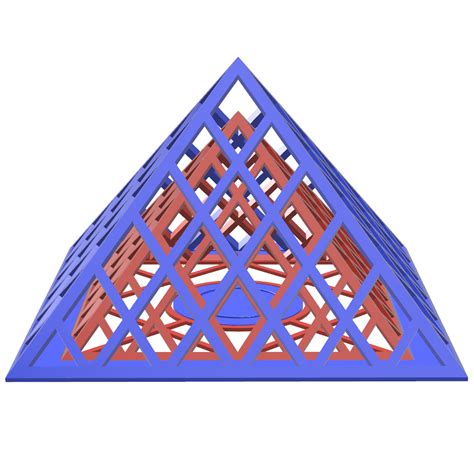 Stl File Nested Pyramids 🎨・3d Print Model To Download・cults