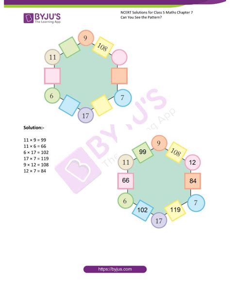 Ncert Solutions For Class 5 Maths Chapter 7 Can You See The Pattern 11