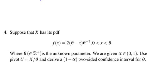 Solved Suppose That X Has Its Chegg Com