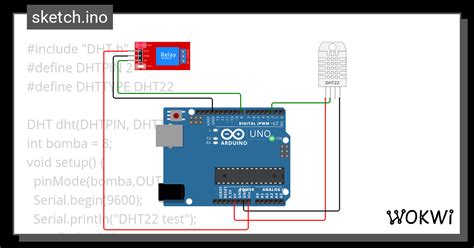 Dth22 Sensor Temperatura Wokwi Esp32 Stm32 Arduino Simulator