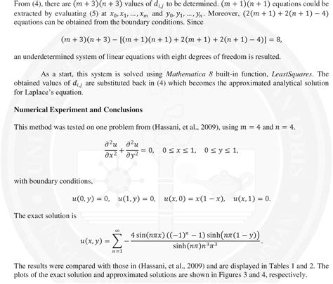 Table 1 From Bicubic B Spline Interpolation Method For Two Dimensional